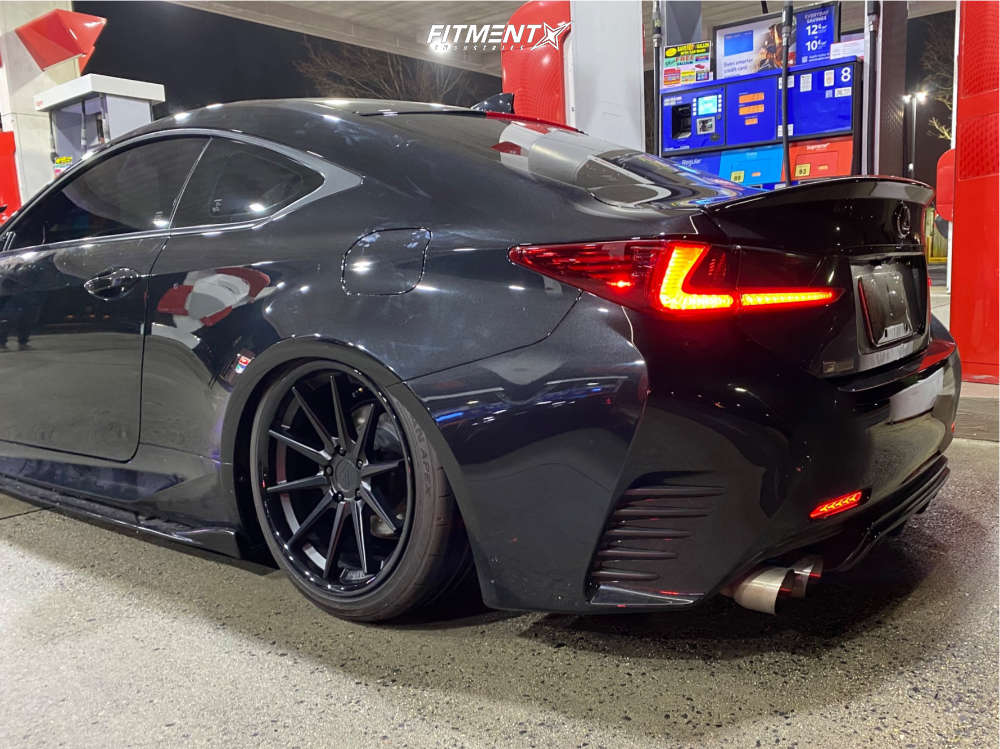 2017 Lexus RC300 F Sport with 19x8.5 Ferrada Fr4 and Yokohama 235x40 on Air Suspension | 2627294 ...