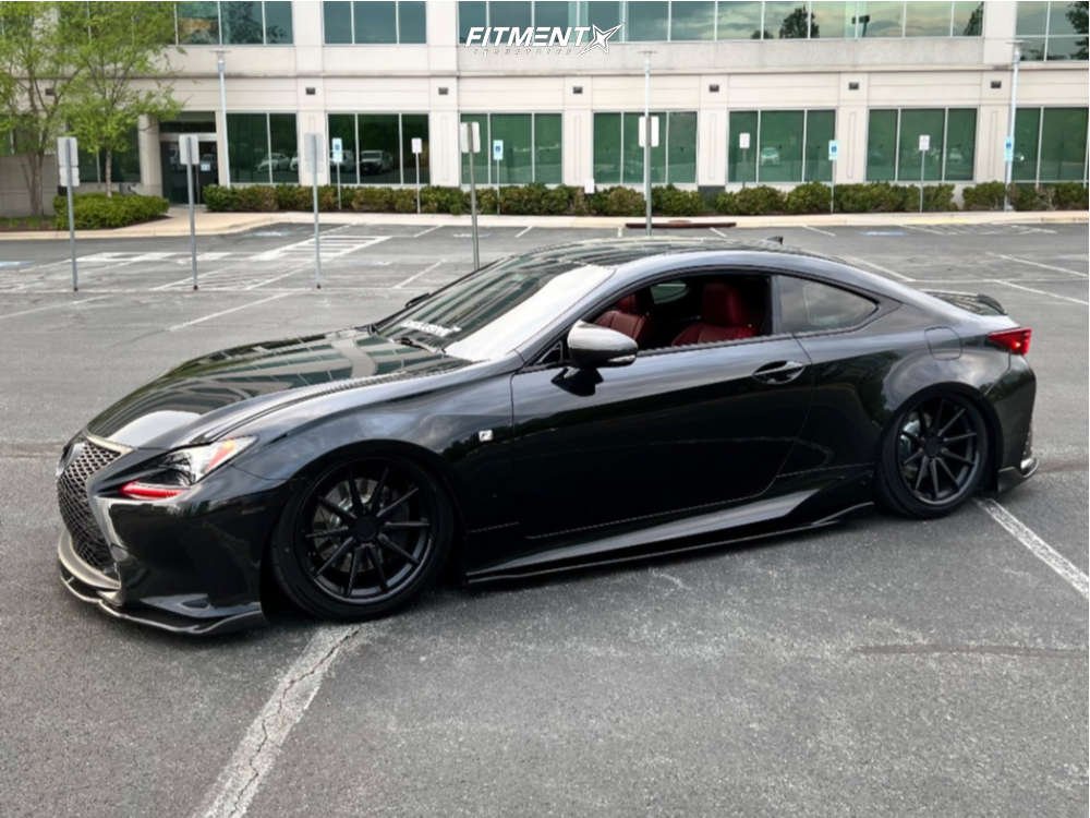 2017 Lexus RC300 F Sport with 19x8.5 Ferrada Fr4 and Yokohama 235x40 on Air Suspension | 2627294 ...
