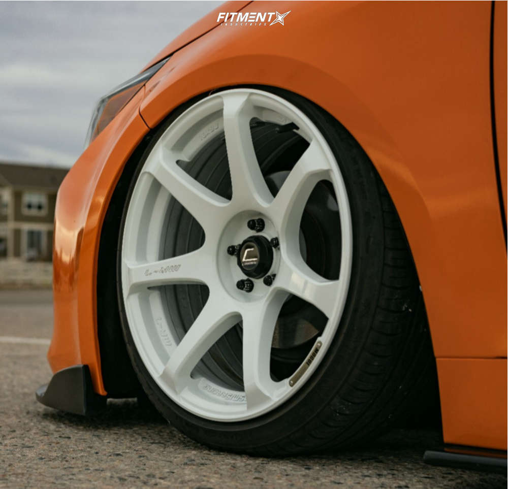 2019 Toyota Corolla XSE with 18x9 Cosmis Racing Mr7 and Atlander 215x40 ...