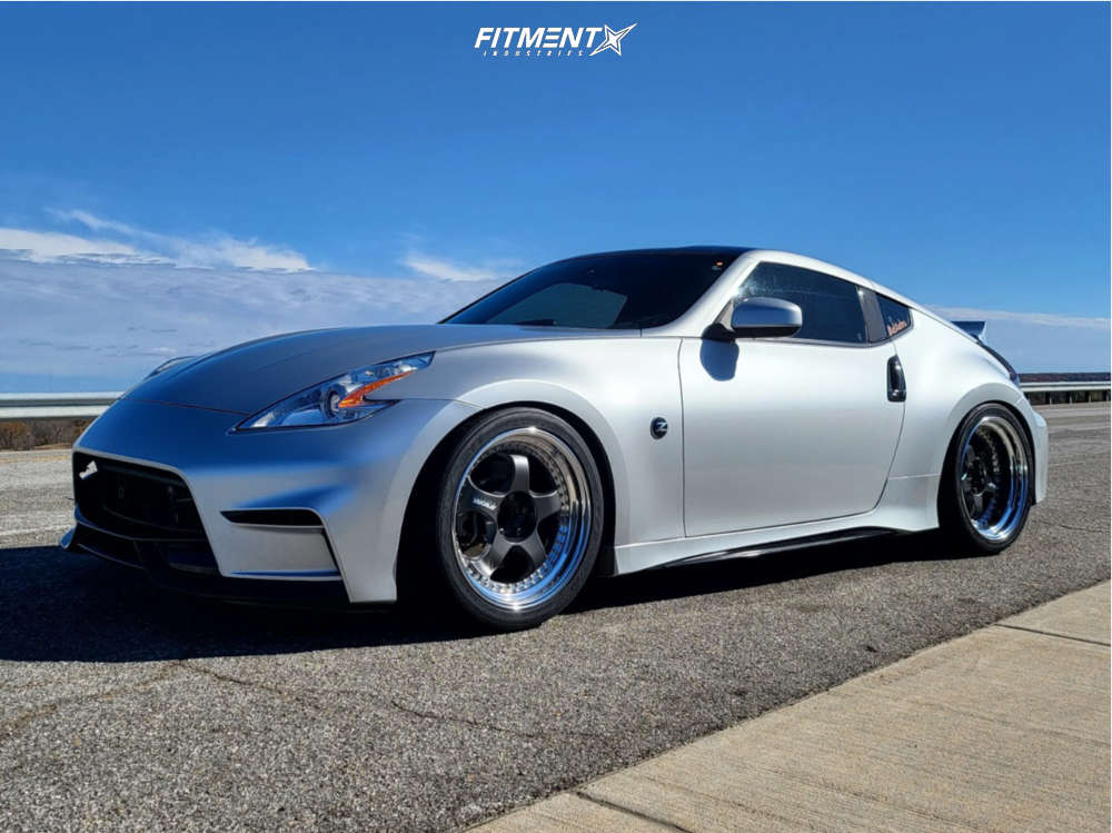 2015 Nissan 370Z Base with 19x10 Work Meister S1 3p and Falken 275x35 ...