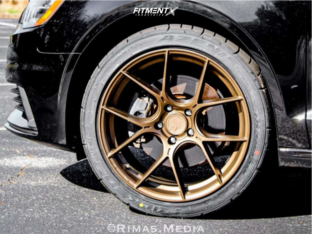 2015 Audi A3 Quattro Premium Plus with 18x8.5 Aodhan Ah11 and Falken ...