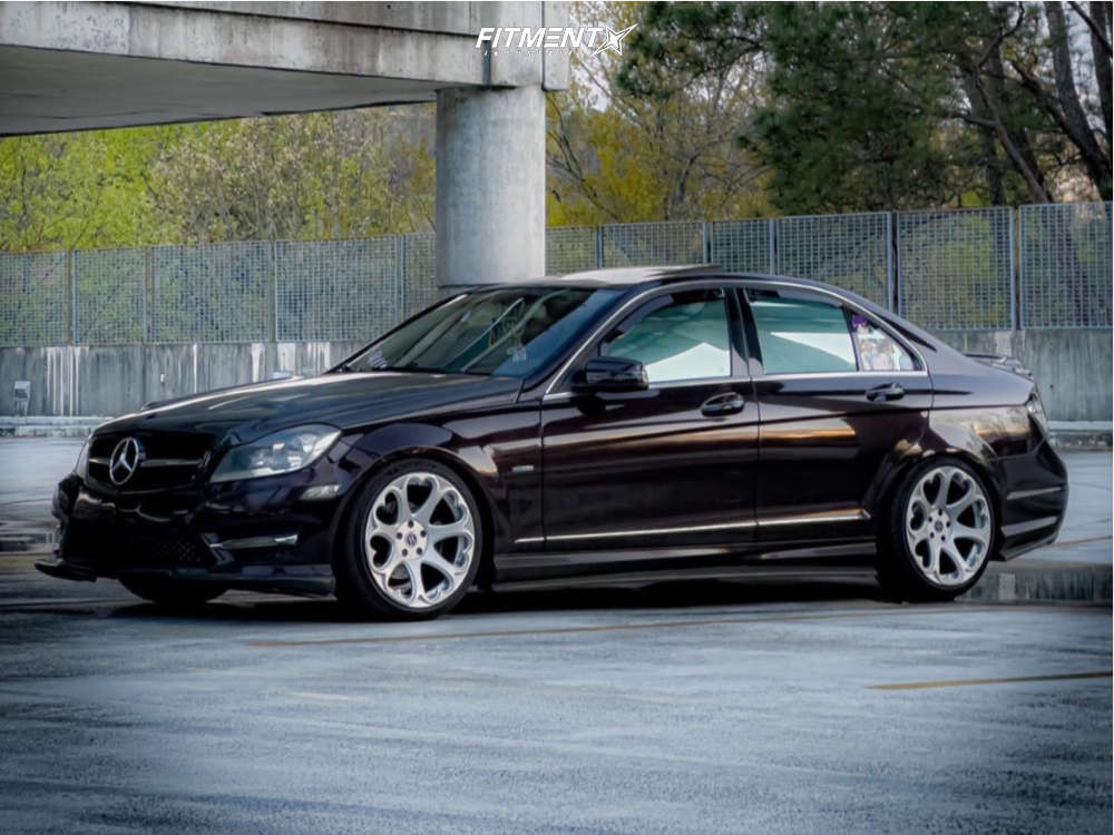 2012 Mercedes-Benz C250 Base with 18x9.5 Heritage Kokoro Monoc and ...