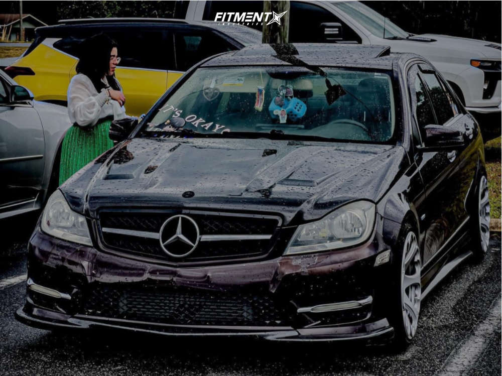 2012 Mercedes-Benz C250 Base with 18x9.5 Heritage Kokoro Monoc and ...