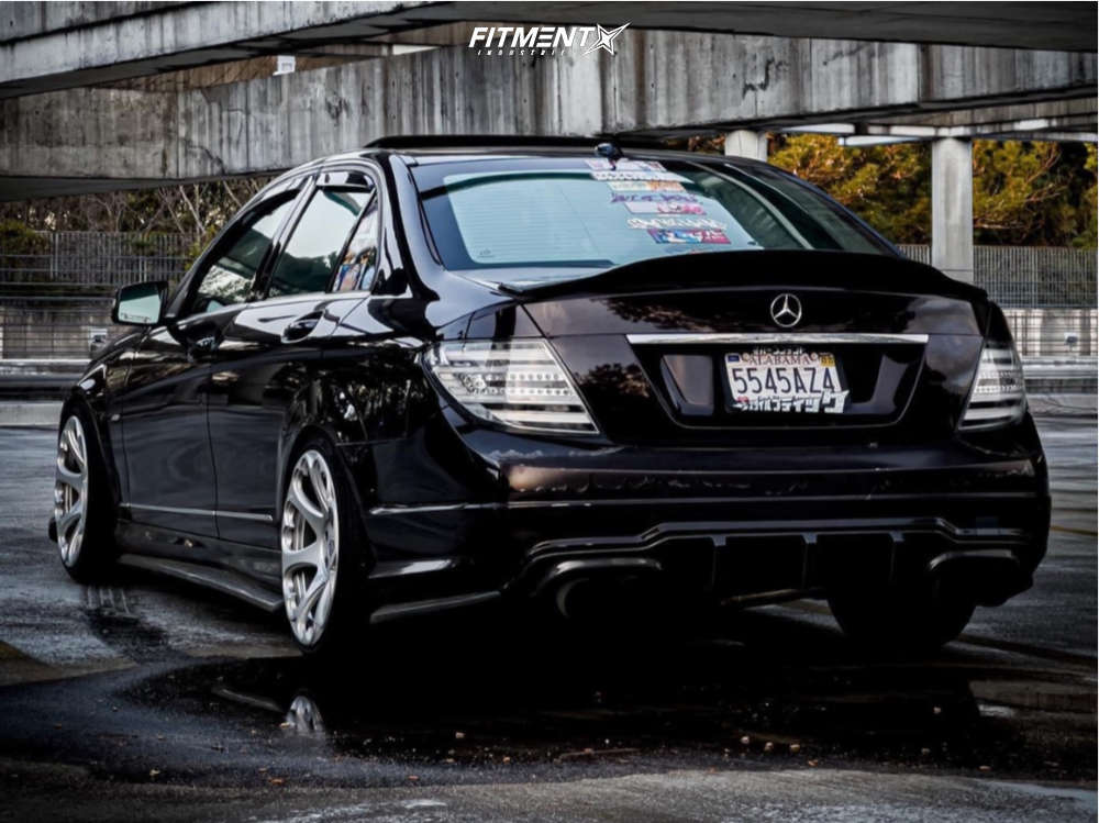 2012 Mercedes-Benz C250 Base with 18x9.5 Heritage Kokoro Monoc and ...