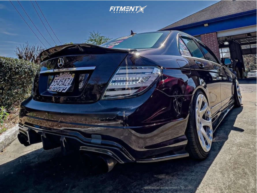 2012 Mercedes-Benz C250 Base with 18x9.5 Heritage Kokoro Monoc and ...