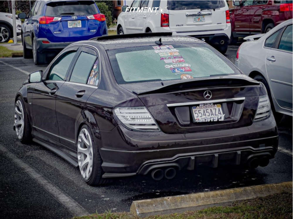 2012 Mercedes-Benz C250 Base with 18x9.5 Heritage Kokoro Monoc and ...