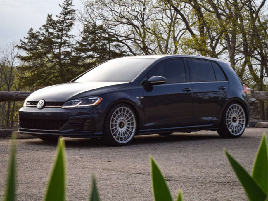 2018 Volkswagen GTI Autobahn with 19x8.5 Rotiform Las-r and Michelin ...