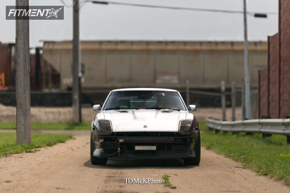 1980 Datsun 280Z Base with 17x9 Square G6 and Nexen 225x45 on Lowering ...