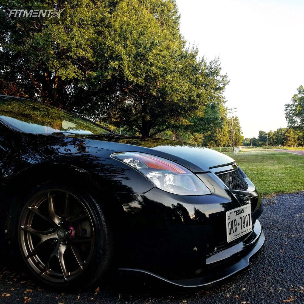 2008 Nissan Altima SL with 18x9 ESR Rf2 and Pirelli 225x40 on Coilovers ...