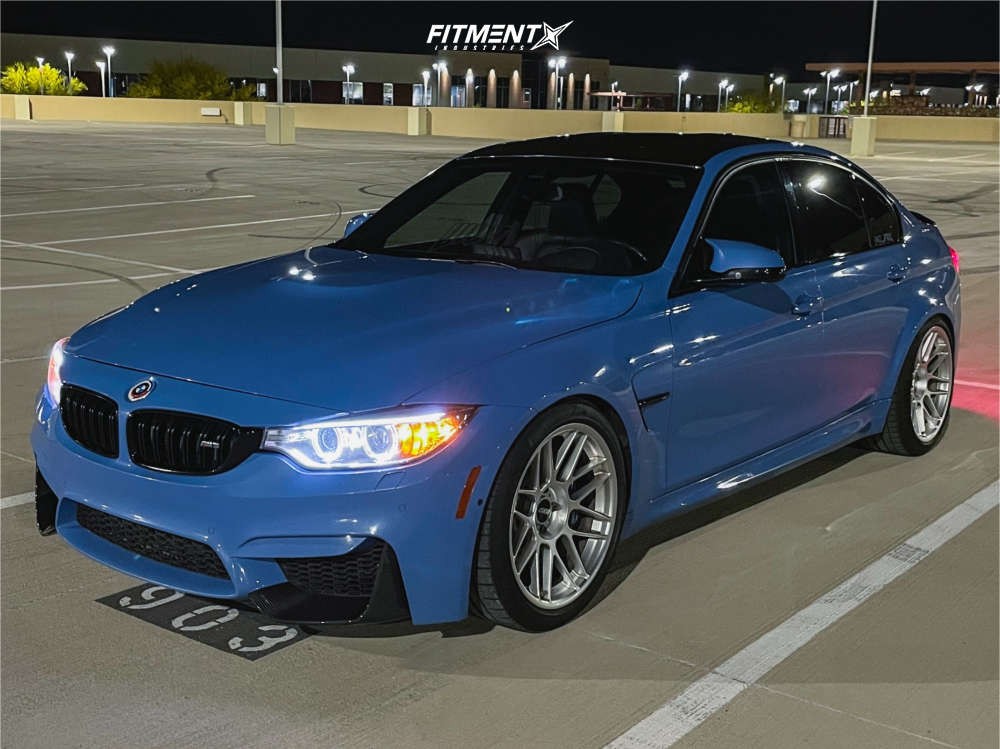 2016 BMW M3 Base with 19x10 Apex Arc-8 and Pirelli 275x35 on Lowering ...