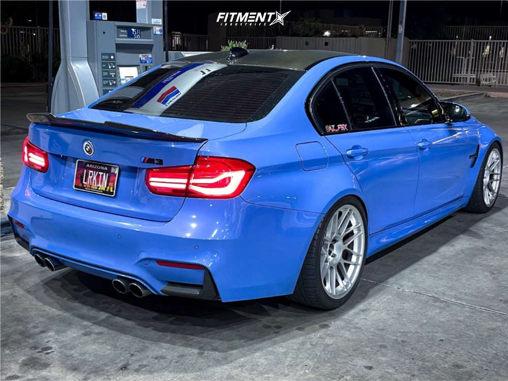 2016 BMW M3 Base with 19x10 Apex Arc-8 and Pirelli 275x35 on Lowering ...