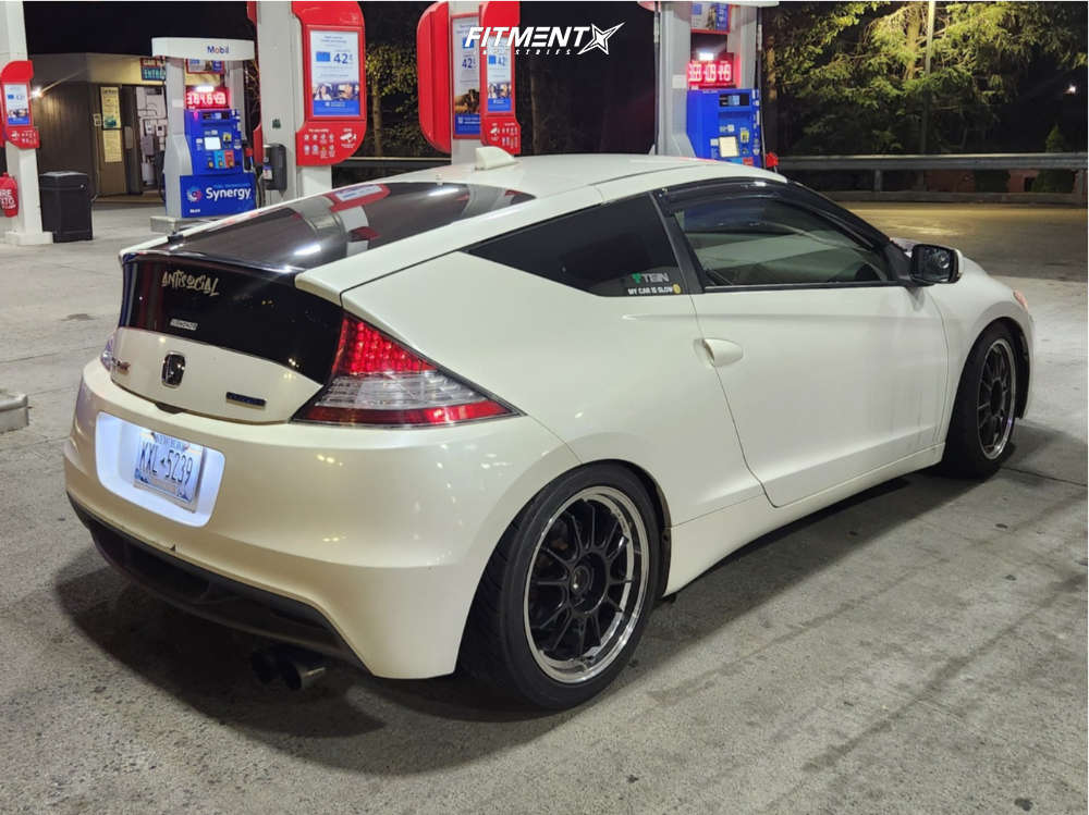 2011 Honda CR-Z EX with 17x8 Konig Hypergram and Zeknova 215x45 on Coilovers | 2631219 | Fitment ...