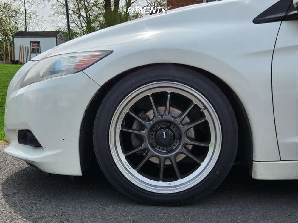 2011 Honda CR-Z EX with 17x8 Konig Hypergram and Zeknova 215x45 on ...