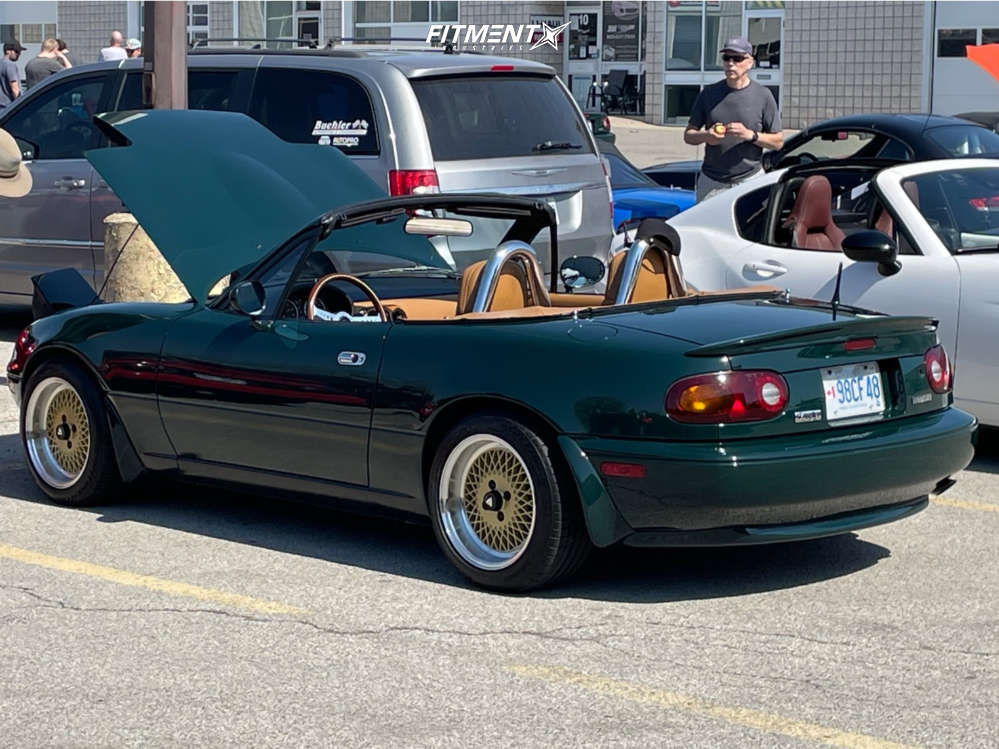 1991 Mazda Miata SE with 15x8 Enkei 92 and Continental 205x50 on ...