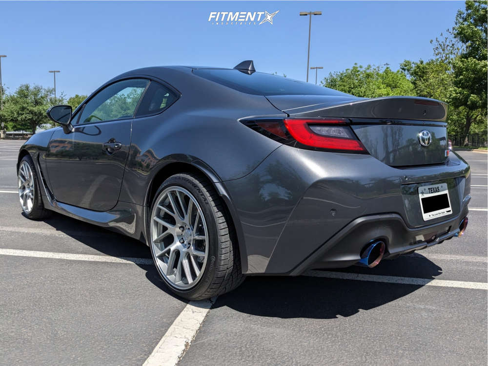 2022 Toyota GR86 Base with 18x8.5 Anovia Elder and Continental 215x40 ...