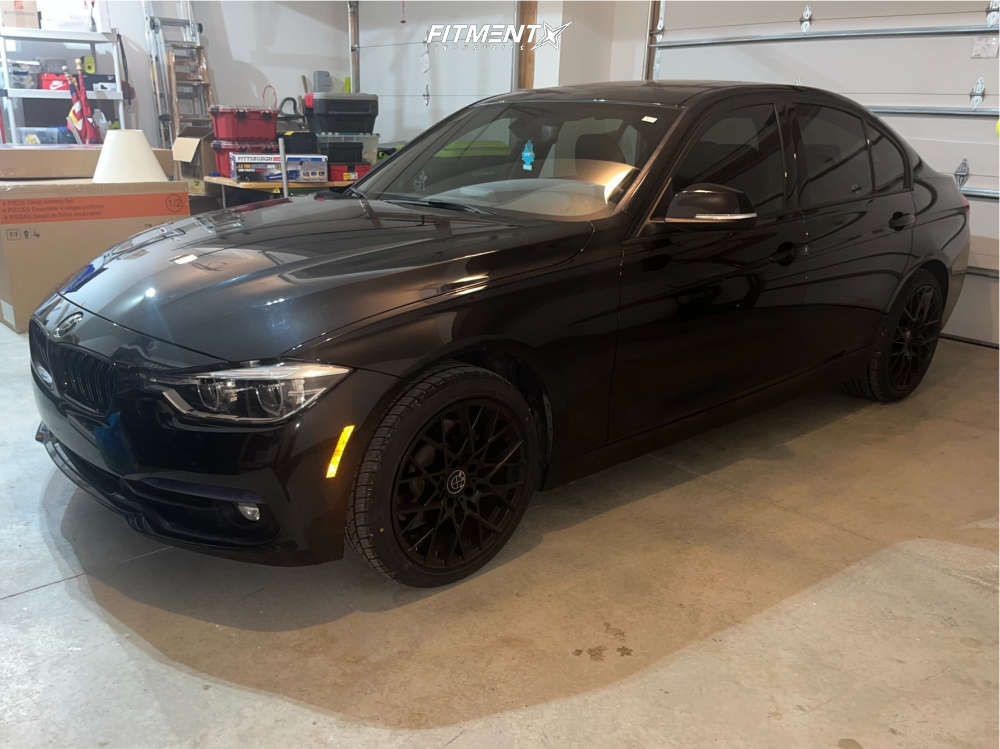 2016 BMW 328i Base with 18x8.5 TSW Sebring and Vercelli 235x40 on Stock ...