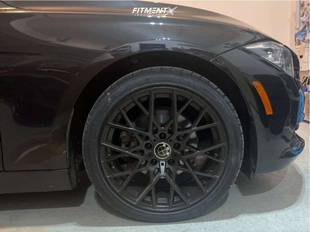 2016 BMW 328i Base with 18x8.5 TSW Sebring and Vercelli 235x40 on Stock ...