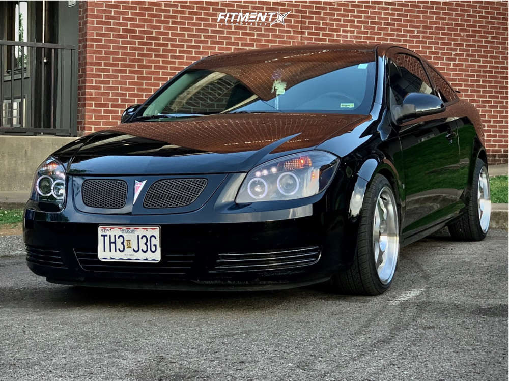 2009 Pontiac G5 Base with 17x8 Vors Sp1 and Vercelli 205x40 on ...