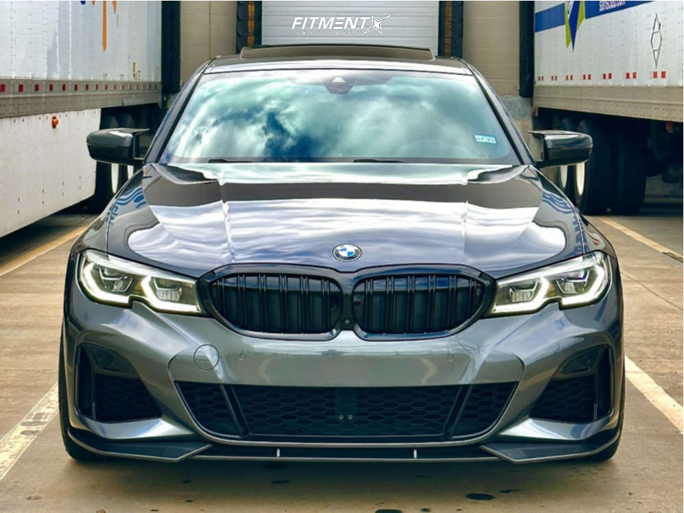 2020 BMW M340i Base with 20x9 HRE FlowForm Ff10 and Michelin 245x35 on Stock Suspension ...