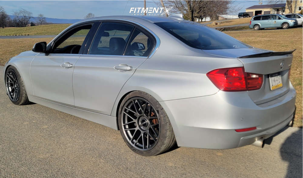2014 BMW 335i Base with 19x9 Apex Arc-8 and Firestone 225x40 on ...