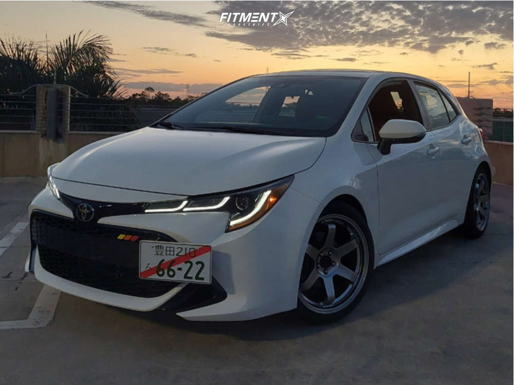 2022 Toyota Corolla SE with 18x8.5 AVID1 Av6 and Continental 235x40 on ...