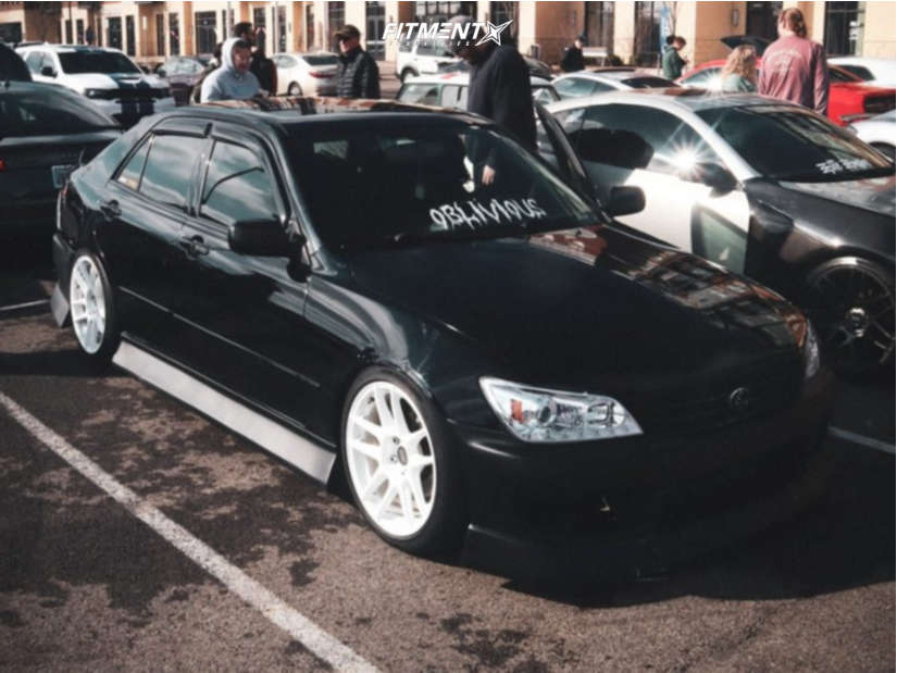 2003 Lexus IS300 Base with 18x8.5 ESR Cs8 and Michelin 235x40 on ...