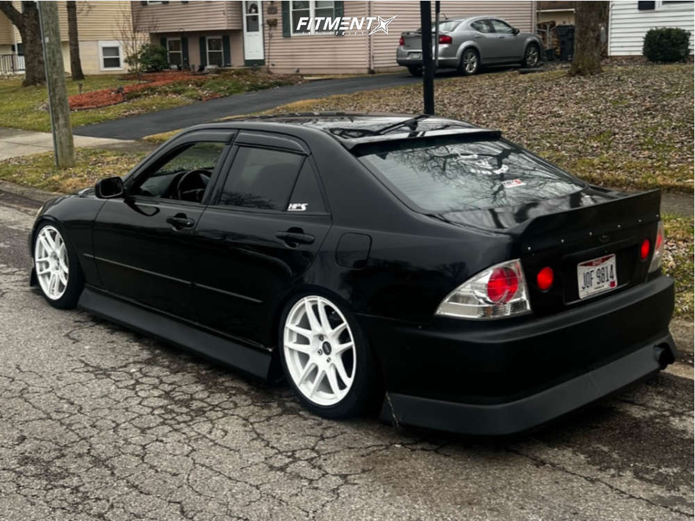 2003 Lexus IS300 Base with 18x8.5 ESR Cs8 and Michelin 235x40 on ...