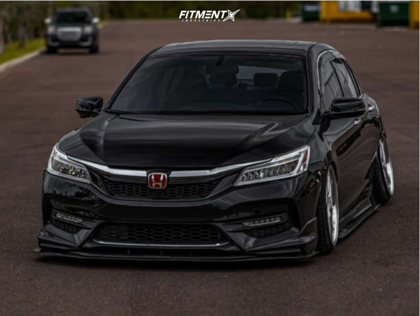 2016 Honda Accord EX-L with 19x9.5 Work Emotion Cr 2p and Ohtsu 225x35 ...