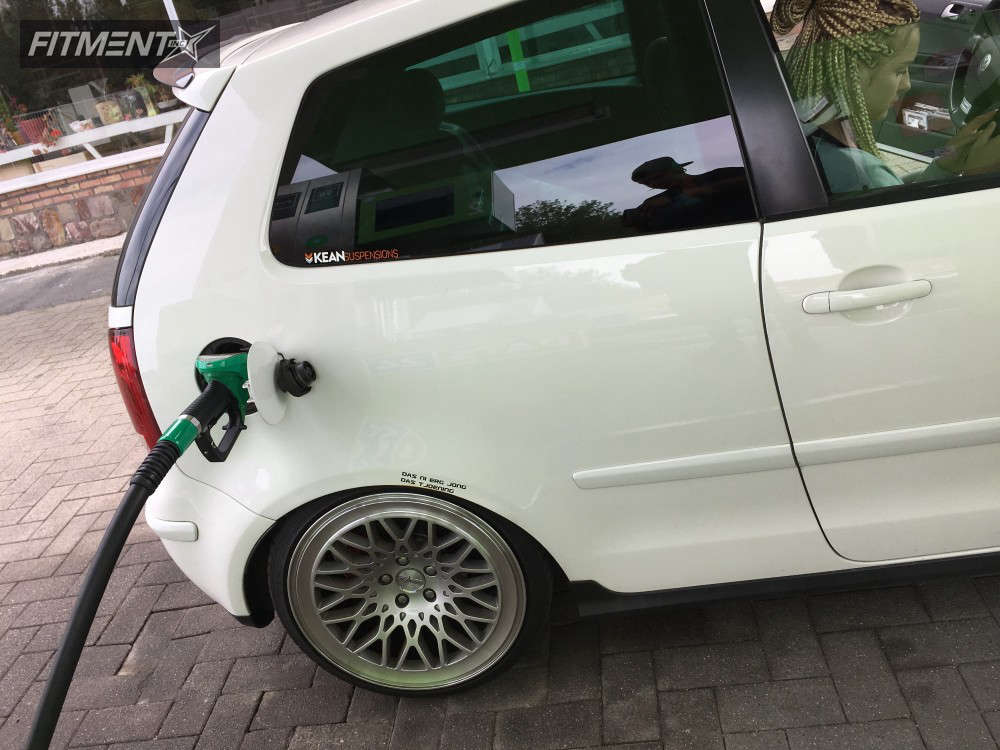 2007 Volkswagen Polo Base with 17x8 Cast13 RB4 and Nankang 185x35 on ...