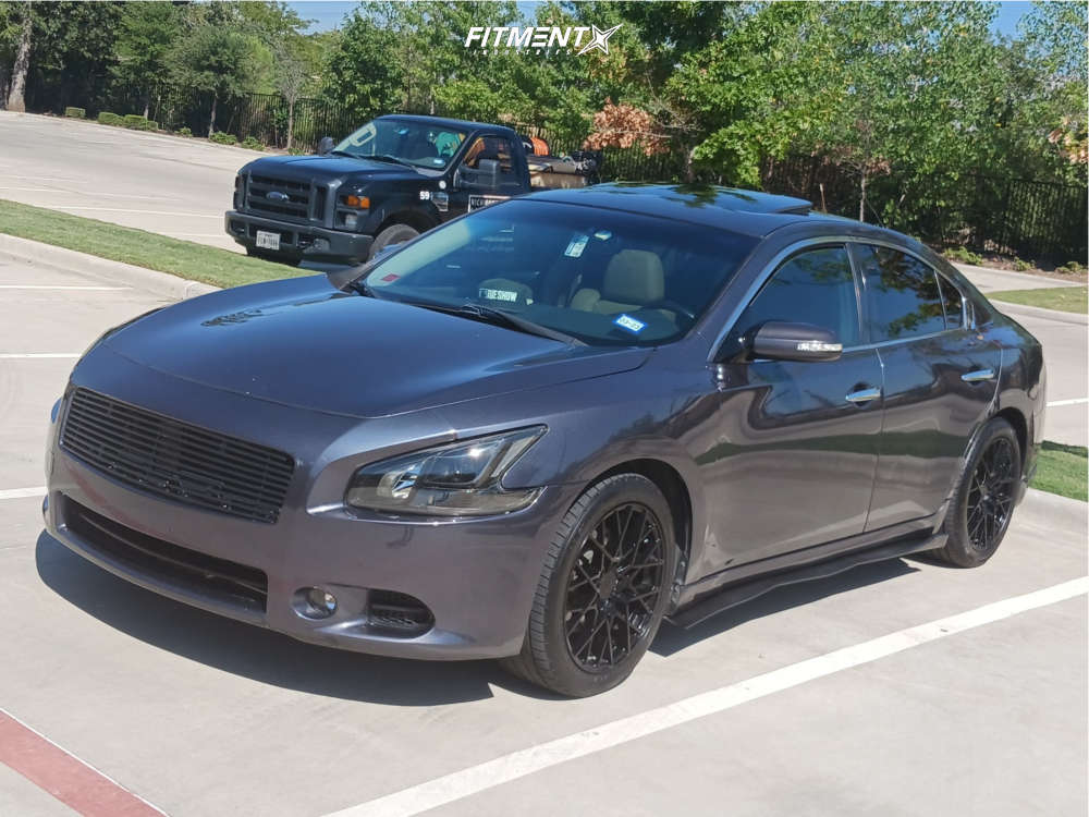 2013 Nissan Maxima SV with 18x8.5 TSW Sebring and Road Hugger 245x45 on ...