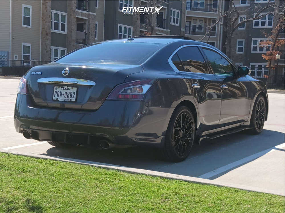 2013 Nissan Maxima SV with 18x8.5 TSW Sebring and Road Hugger 245x45 on ...