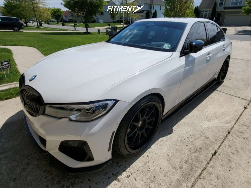 2020 BMW M340i XDrive Base with 19x9.5 ESR Cs12 and Ohtsu 255x35 on ...