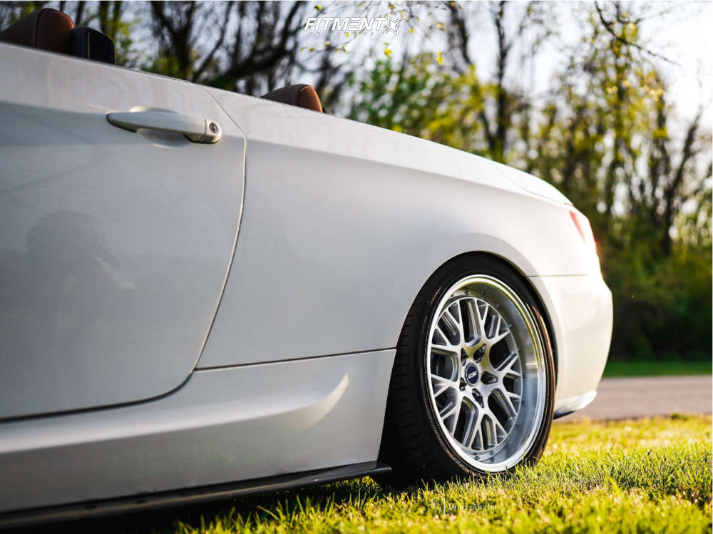2013 BMW 335i Base with 18x8.5 ESR Cs11 and Hankook 245x35 on Coilovers ...
