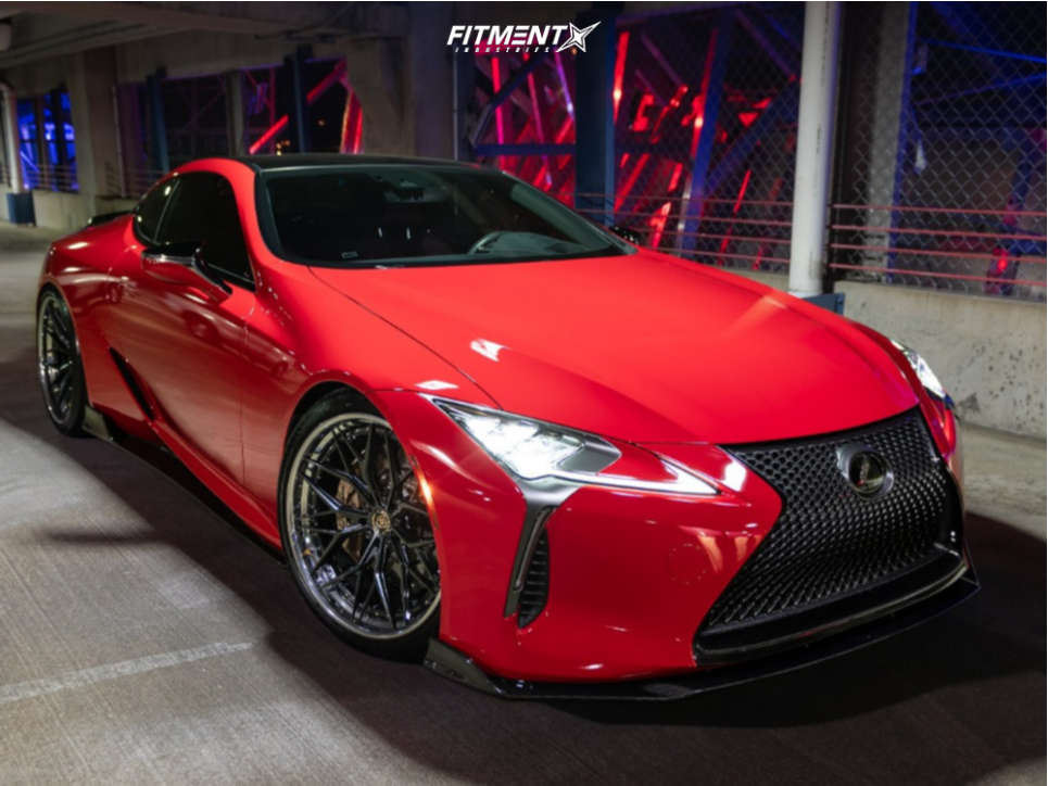 2021 Lexus LC500 Base with 22x10 Rohana RFG19 and Michelin 265x35 on ...