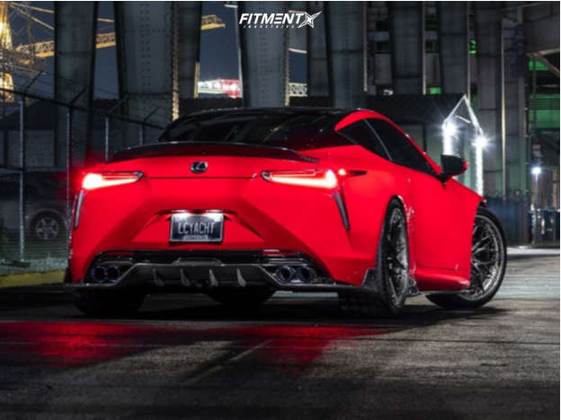 2021 Lexus LC500 Base with 22x10 Rohana RFG19 and Michelin 265x35 on ...