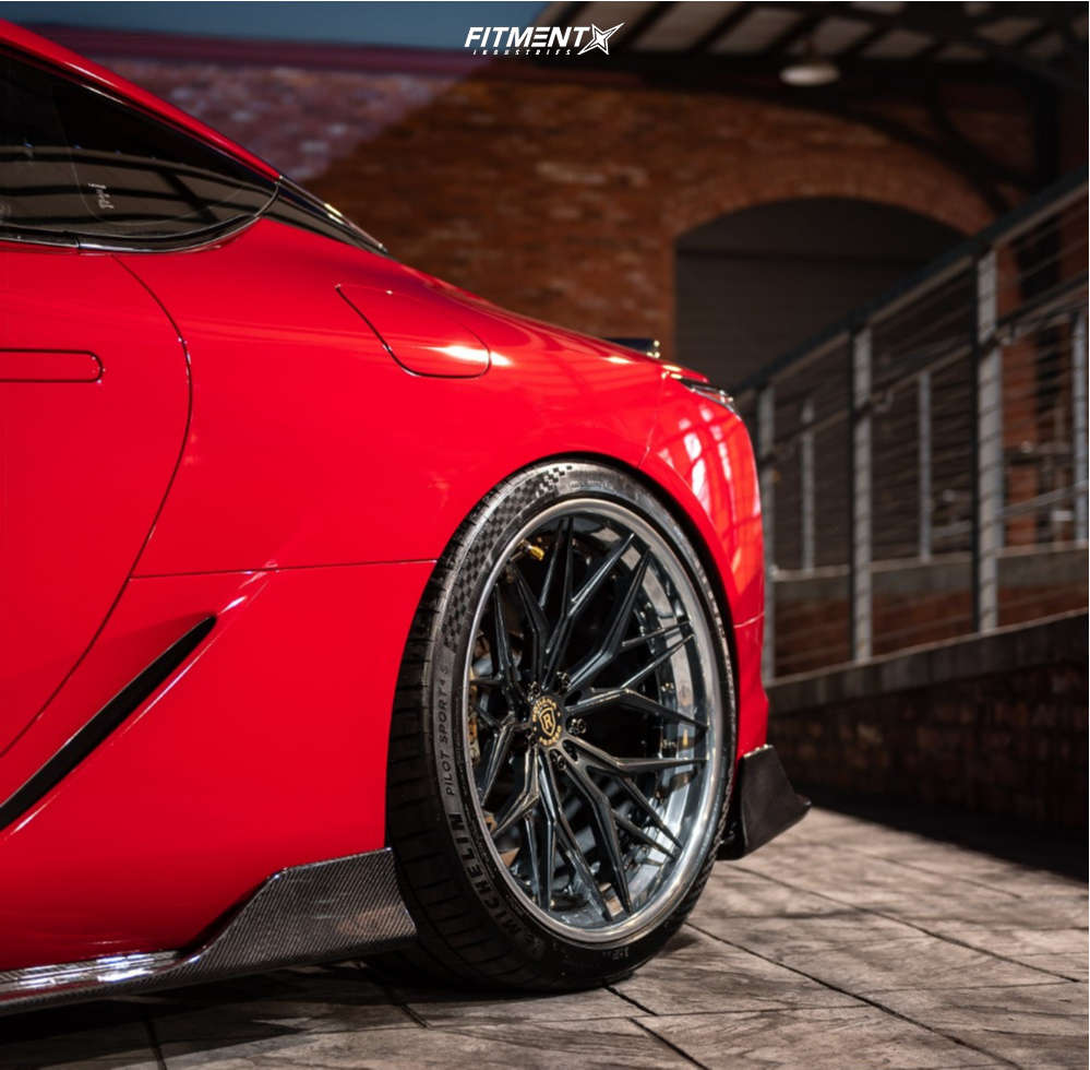 2021 Lexus LC500 Base with 22x10 Rohana RFG19 and Michelin 265x35 on ...