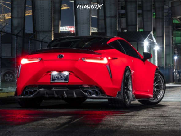 2021 Lexus LC500 Base with 22x10 Rohana RFG19 and Michelin 265x35 on ...