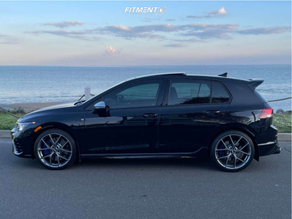 2023 Volkswagen Golf R Base with 19x8.5 BBS Sr and Goodyear 235x35 on ...