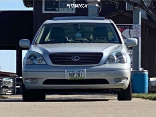 2002 Lexus LS430 Base with 18x8 NS Ns1805 and Michelin 245x45 on ...