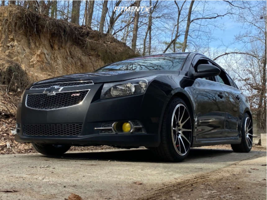 2013 Chevrolet Cruze LT with 18x8.5 G-Line G0051 and Arroyo 215x45 on ...