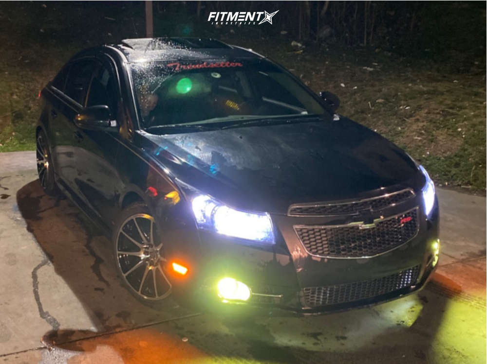 2013 Chevrolet Cruze LT with 18x8.5 G-Line G0051 and Arroyo 215x45 on ...