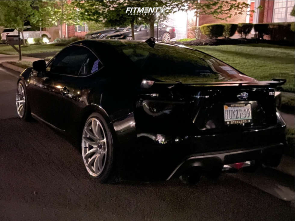 2020 Subaru BRZ Limited with 18x9.5 Vors Tr4 and Nitto 225x40 on ...