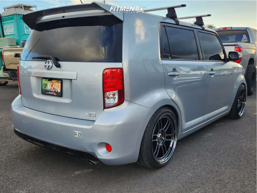 2013 Scion XB Base with 18x9.5 Enkei Rpf1 and Delinte 225x40 on ...