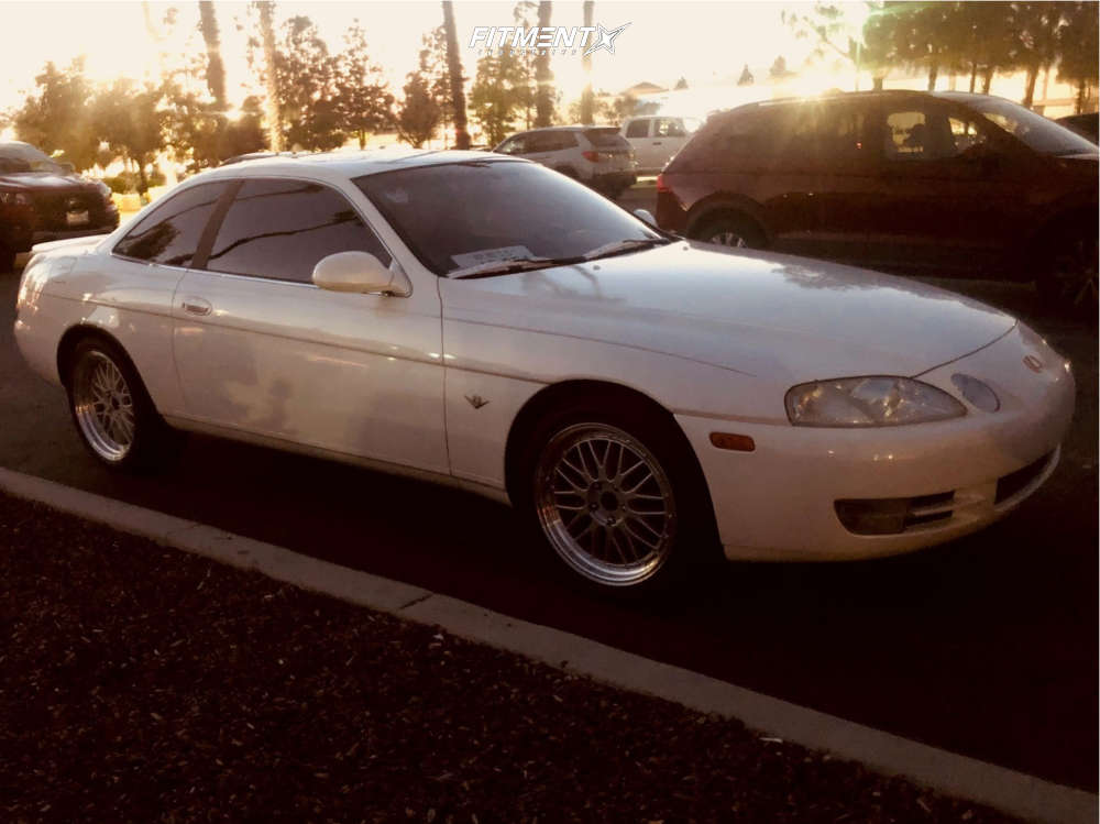 1996 Lexus SC400 Base with 18x8 Vors Vr8 and Nitto 245x40 on Stock ...