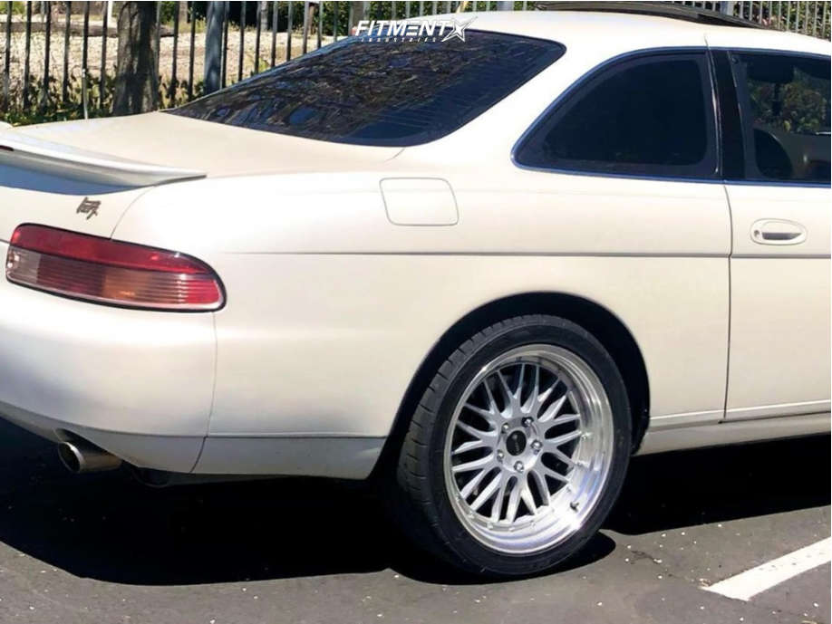 1996 Lexus SC400 Base with 18x8 Vors Vr8 and Nitto 245x40 on Stock ...