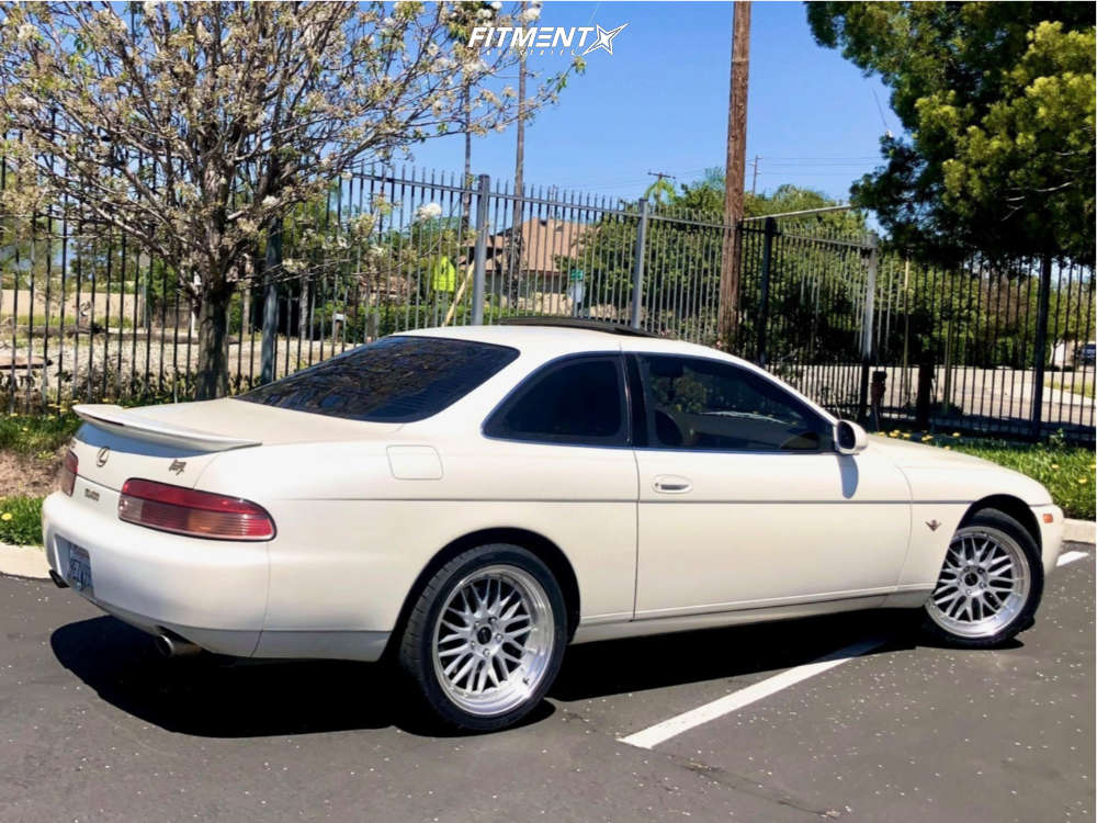 1996 Lexus SC400 Base with 18x8 Vors Vr8 and Nitto 245x40 on Stock ...
