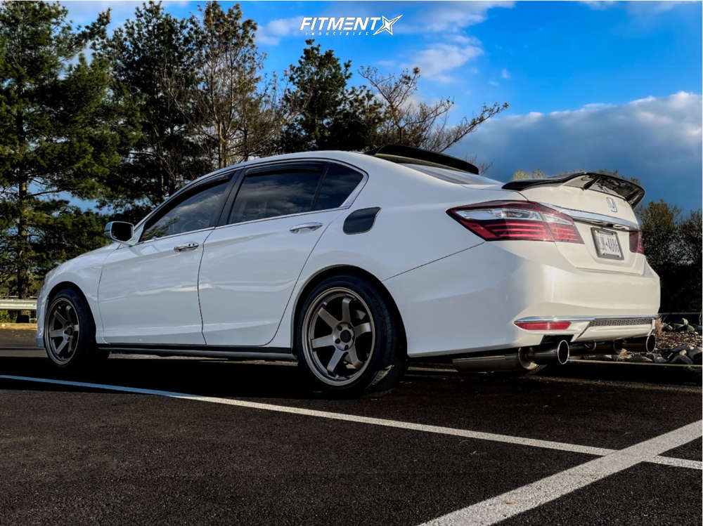 2016 Honda Accord EX-L with 18x9.5 AVID1 Av6 and Vercelli 225x45 on ...