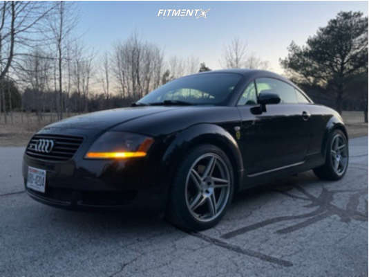 2001 Audi TT Quattro Base with 18x8.5 Anovia Carrier and Michelin ...