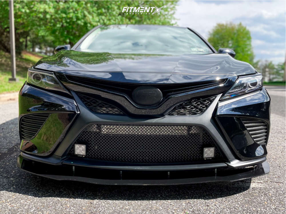 2020 Toyota Camry SE Nightshade with 19x8.5 Rotiform Rse and Cooper ...