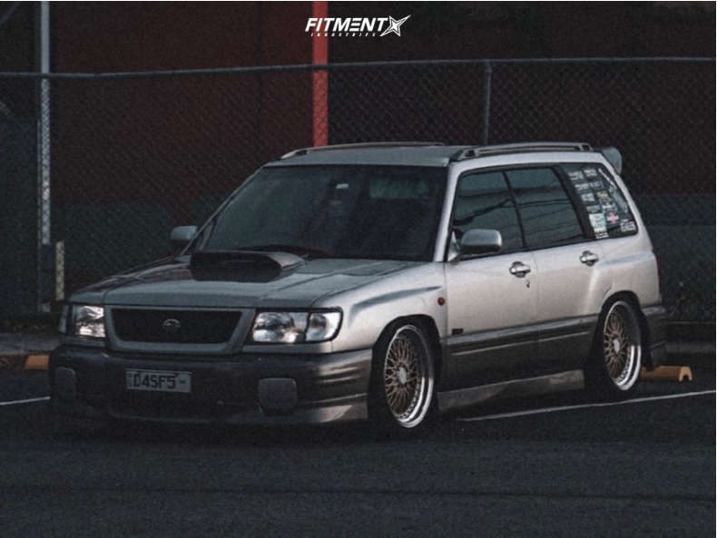 1998 Subaru Forester GT with 18x9 XXR 536 and Hankook 235x40 on ...